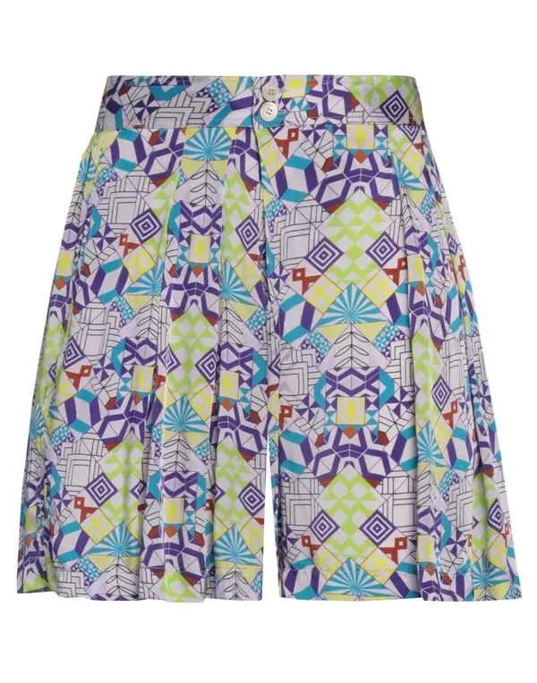 FORTE_FORTE Printed Shorts