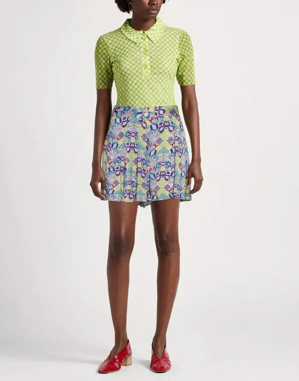 FORTE_FORTE Printed Shorts