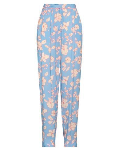 FORTE_FORTE Floral Print Straight Leg Pants - Azure