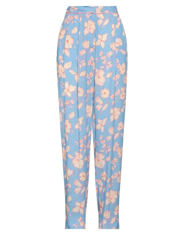 FORTE_FORTE Floral Print Straight Leg Pants