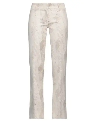 FORTE_FORTE Straight-leg Jacquard Pants