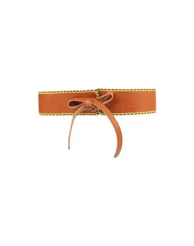 FORTE_FORTE Leather Belt - Brown