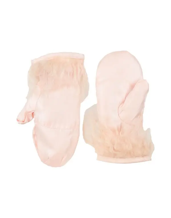 FORTE_FORTE Gloves With Shearling Trim