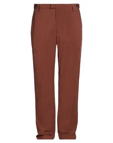 Liu Jo Tailored Viscose Linen Pants - Brown