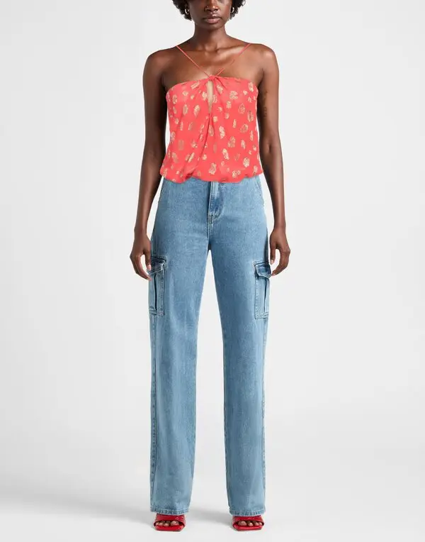 FORTE_FORTE Jacquard Crop Top
