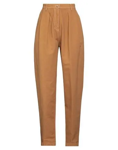 FORTE_FORTE Tapered Cotton Pants - Camel