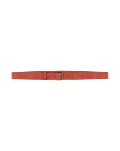 FORTE_FORTE Leather Belt - Red