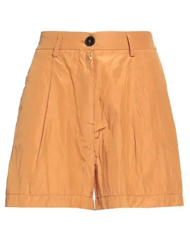 FORTE_FORTE Tailored Shorts - Camel