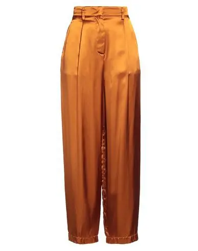 FORTE_FORTE Tapered Viscose Pants - Red
