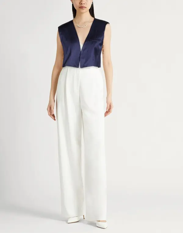 FORTE_FORTE Tailored Vest - Navy