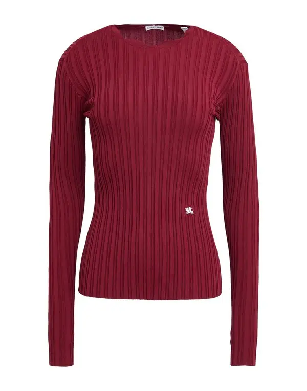 Burberry Sweater With V-neck And Long Sleeves