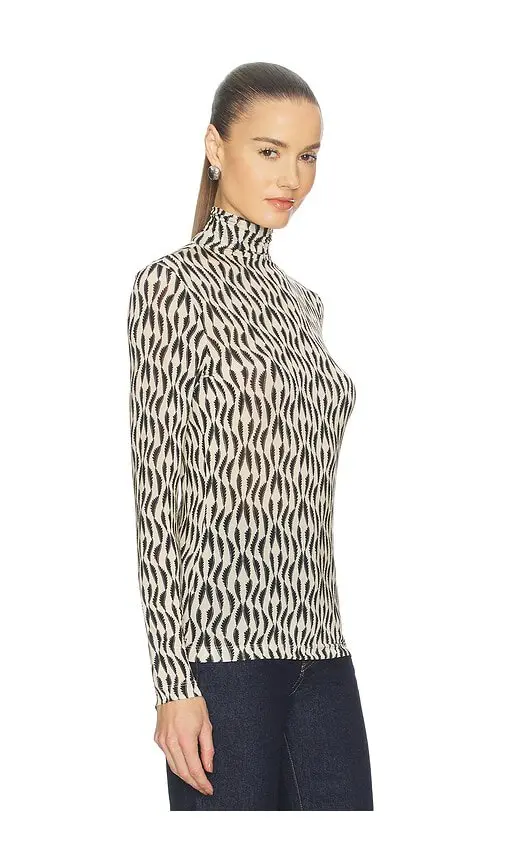 Ulla Johnson Aurelia Turtleneck Top - Silhouette