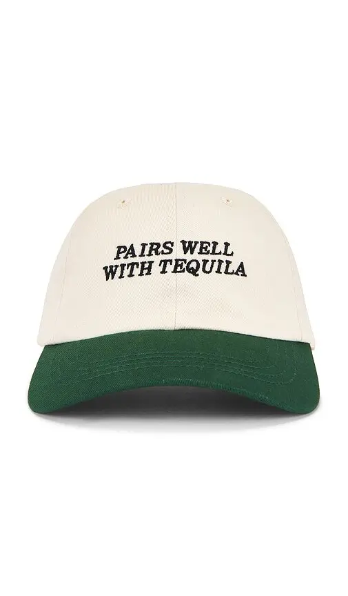 MOTEL MARGARITA Embroidered Dad Hat - Bone & Forest