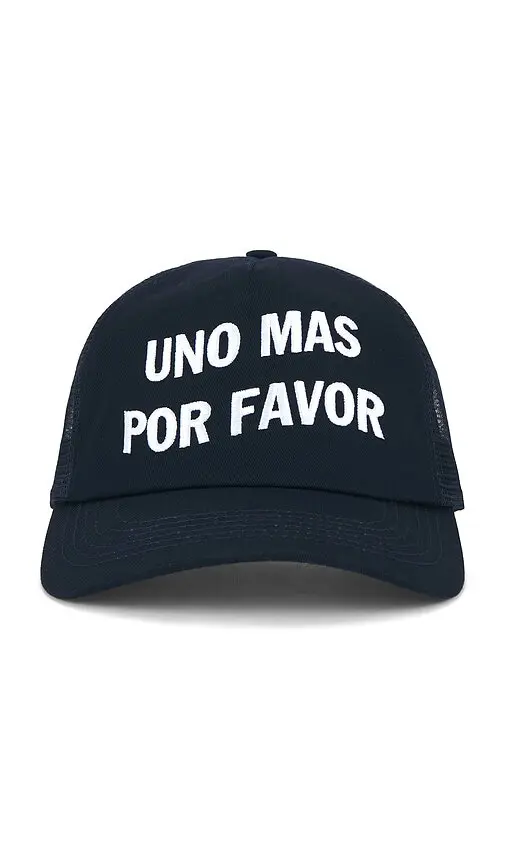 MOTEL MARGARITA Uno Mas Trucker Hat - Navy