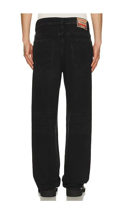 DIESEL® D-macro Relaxed Fit Jeans - Black