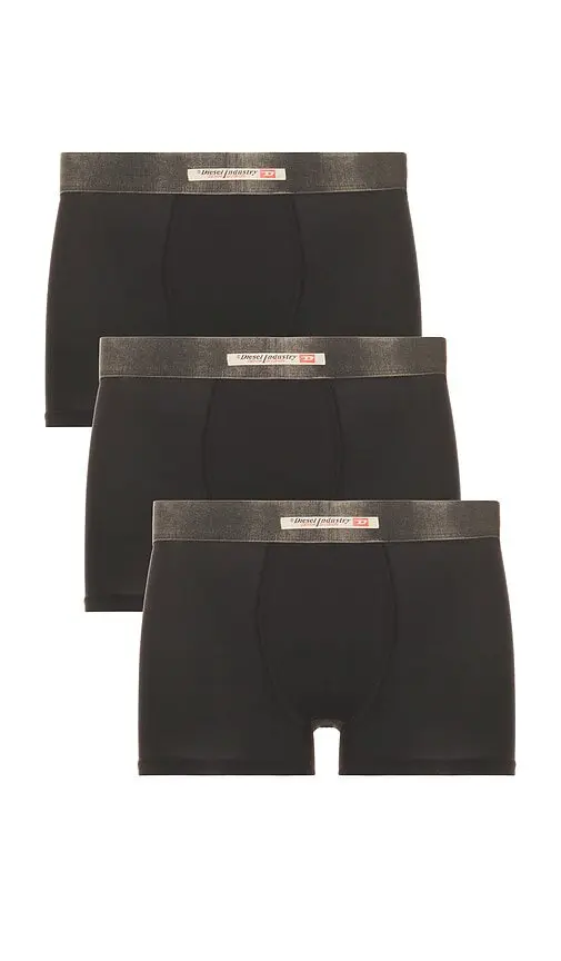 DIESEL Damien Denim Three Pack Underwear - Black