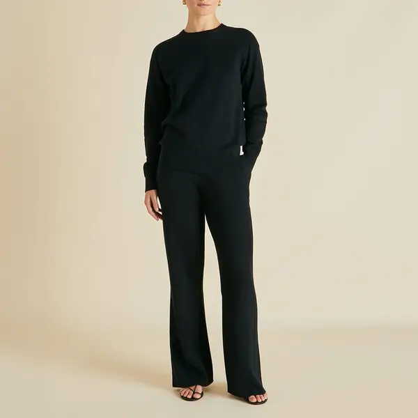Olivia Von Halle Carmel Berlin Tracksuit - Black