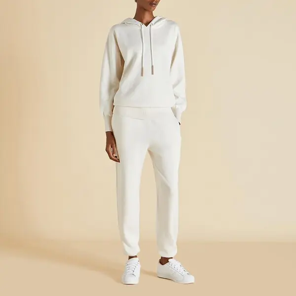 Olivia Von Halle Gia Alaska Tracksuit - White