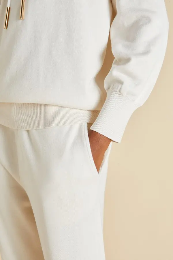 Olivia Von Halle Gia Alaska Tracksuit - White