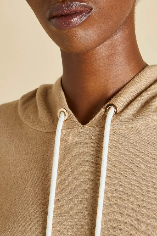Olivia Von Halle Gia Shanghai Tracksuit - Beige