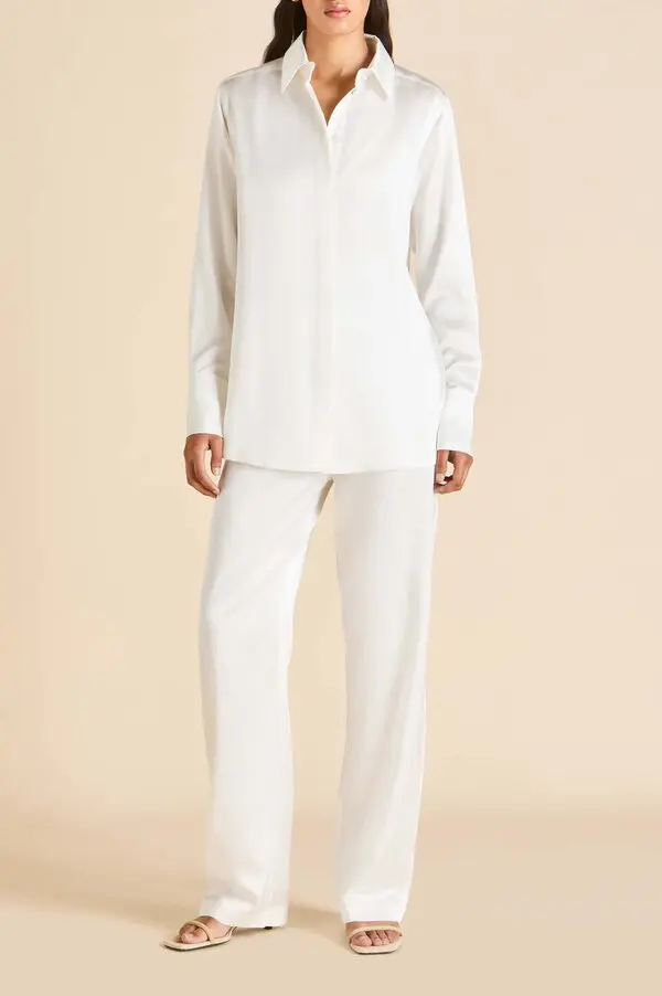 Olivia Von Halle Bacall Pajamas