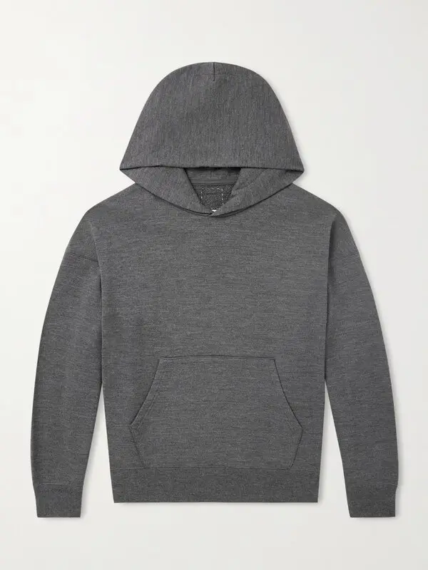Visvim Jumbo Wool Hoodie - Gray