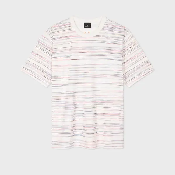 Paul Smith Stripe 'happy' T-shirt