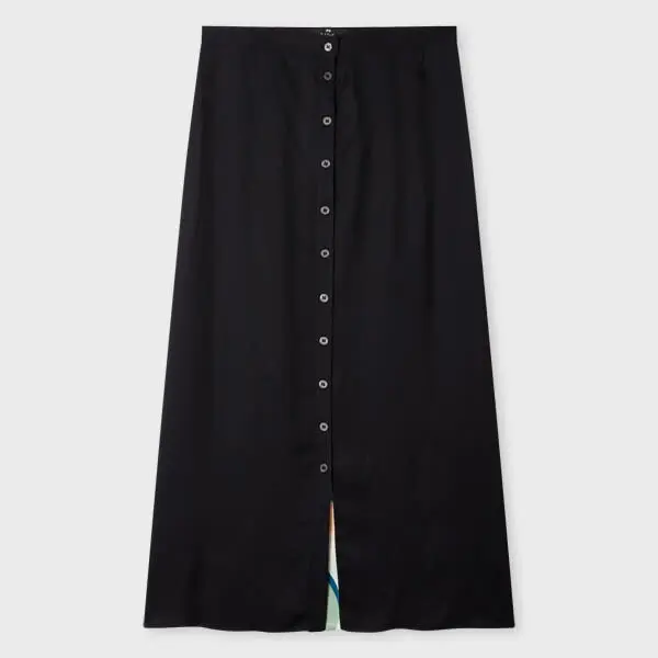Paul Smith Viscose Button-front Skirt