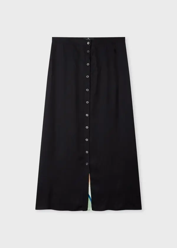 Paul Smith Viscose Button-front Skirt