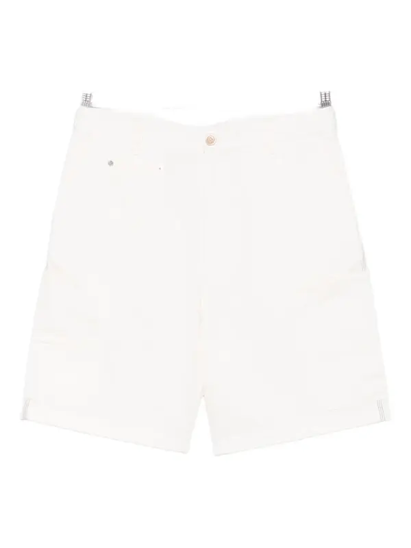 Givenchy Denim Cargo Shorts - White