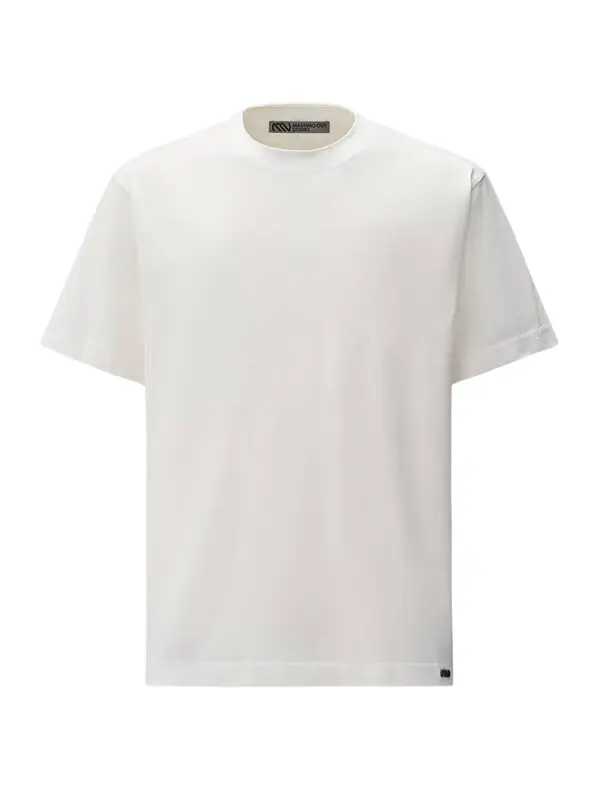MASSIMO OSTI STUDIO Short Sleeves T-shirt - White