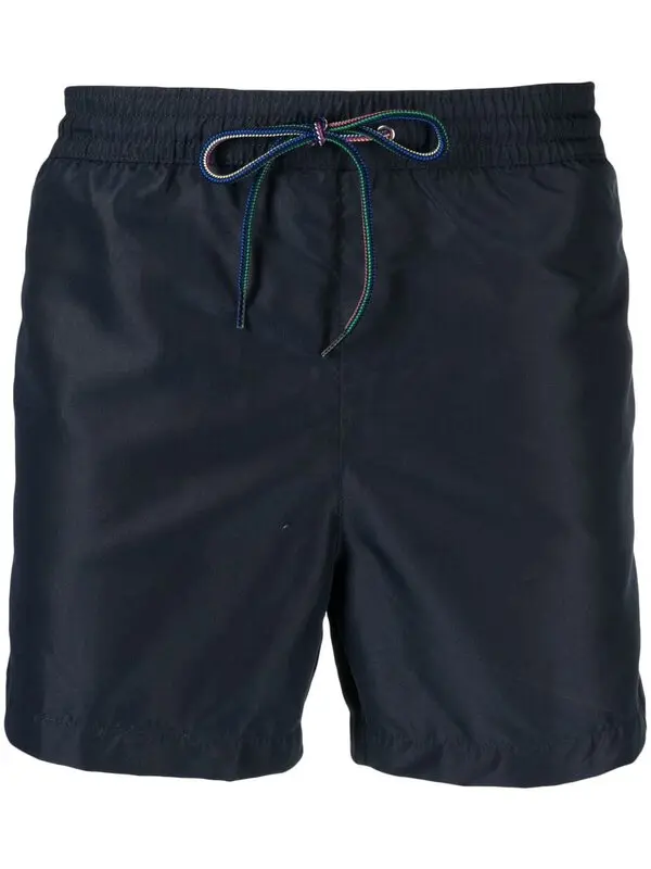 Paul Smith Zebra Logo Swim Shorts - Black
