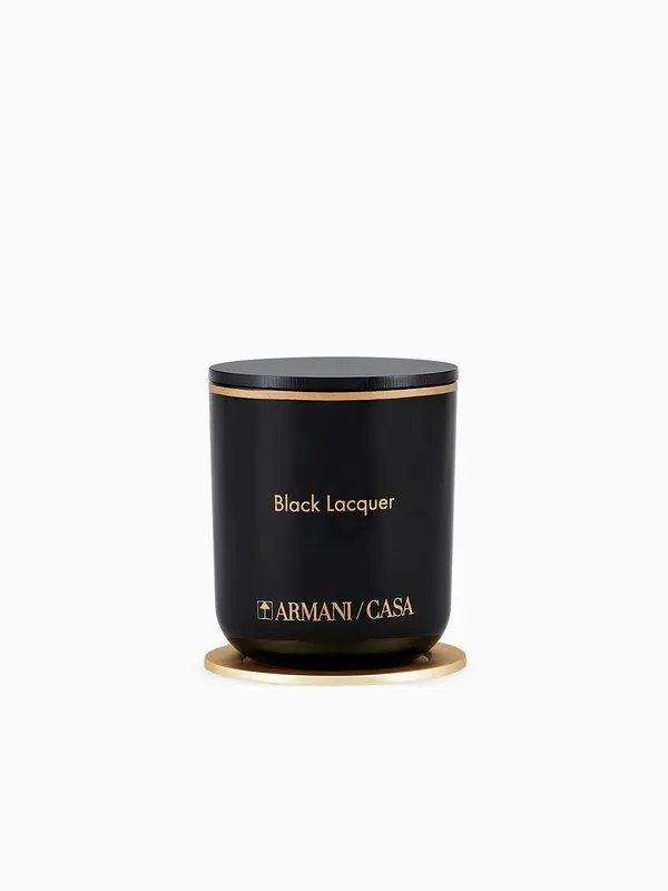 ARMANI/CASA Pegaso Lacquer Candle - Black