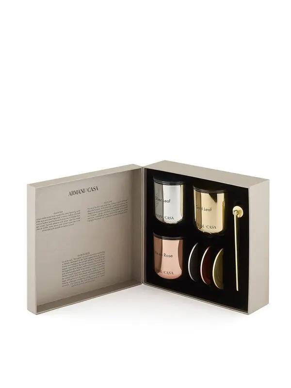 ARMANI/CASA Pegaso 3 Candles Set
