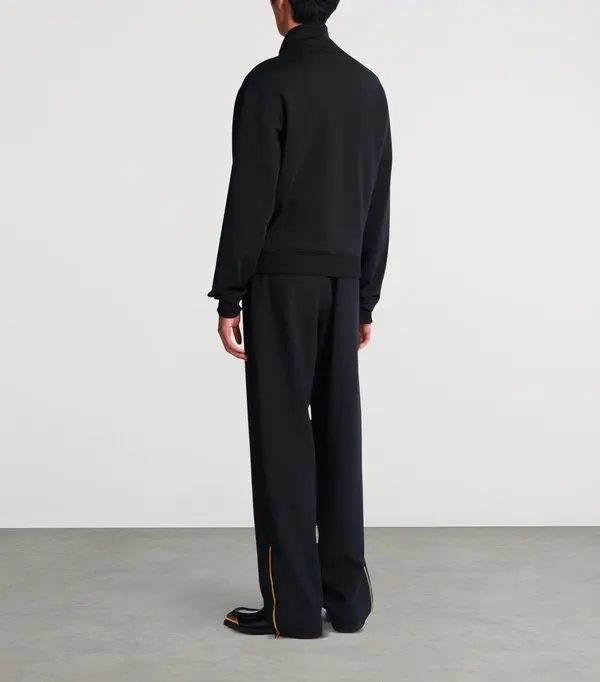 Balmain T-bar Zip Up Track Jacket