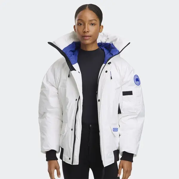 Canada Goose Chilliwack Bomber - White/arctic Blue