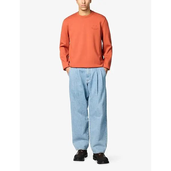 Paul Smith Logo-embossed Relaxed-fit Sweatshirt