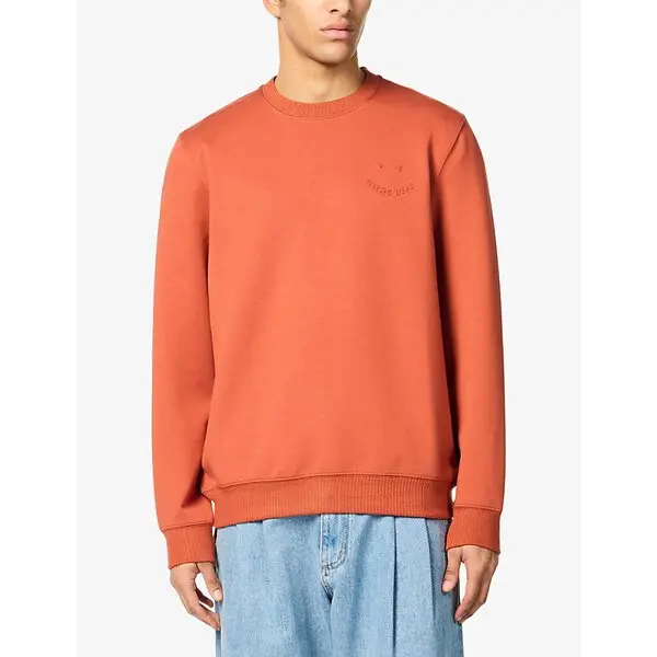 Paul Smith Logo-embossed Relaxed-fit Sweatshirt