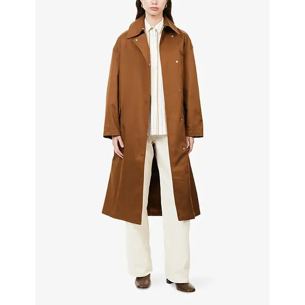 Rag & Bone Rue Belted Cotton-blend Trench Coat