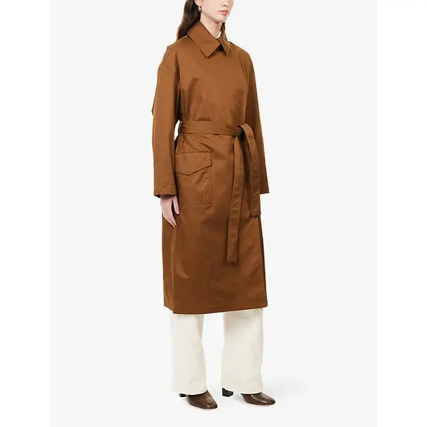 Rag & Bone Rue Belted Cotton-blend Trench Coat