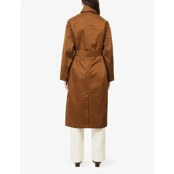 Rag & Bone Rue Belted Cotton-blend Trench Coat