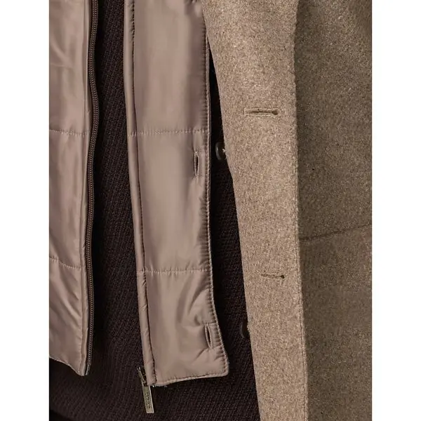 Boggi Milano Wool-blend Jacket With Removable Gilet