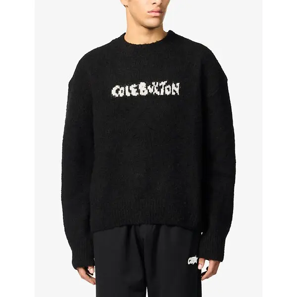 COLE BUXTON Knitted Wool-blend Jumper