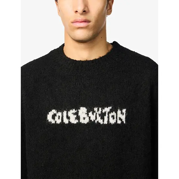 COLE BUXTON Knitted Wool-blend Jumper