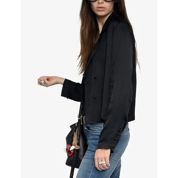 Zadig&Voltaire Tussi V-neck Woven Shirt