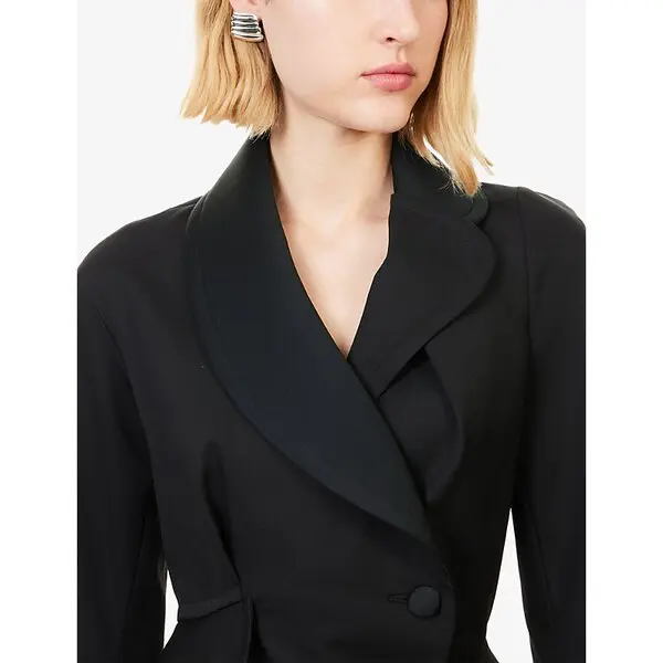 VIVIENNE WESTWOOD Stormy Peplum Wool Jacket
