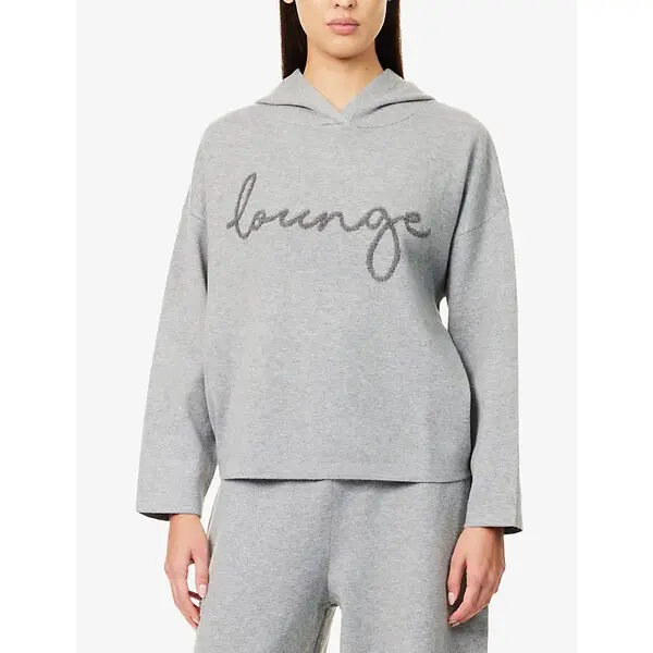Lounge Knitted Hoodie
