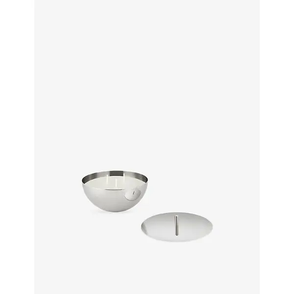 ALESSI Rocc Small Stainless-steel Candle Holder
