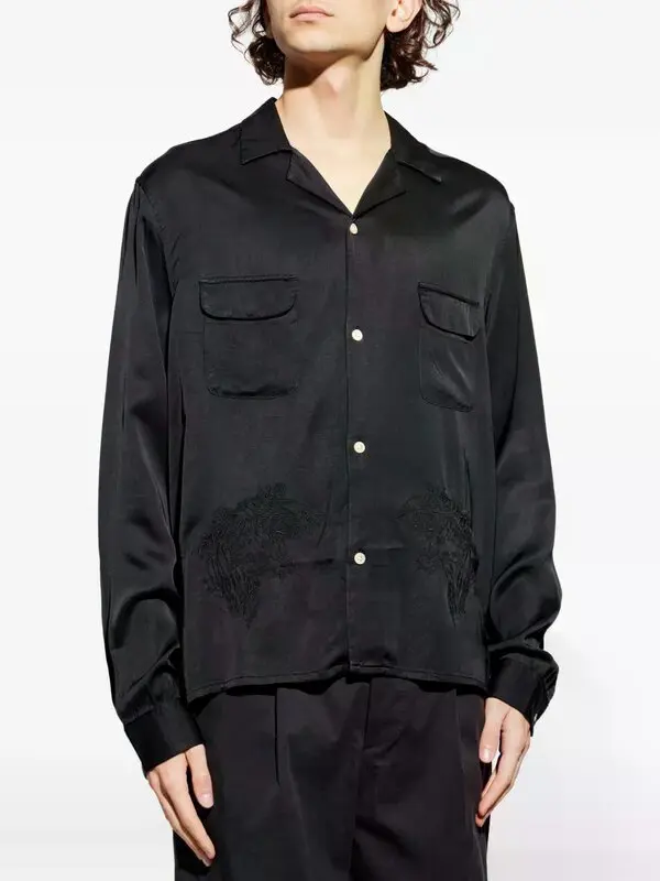 ALLSAINTS Yodo Embroidered-detail Shirt
