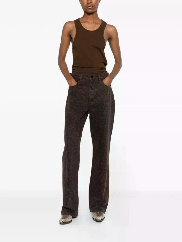 ENTIRE STUDIOS Muscle Tank Top - Brown